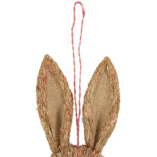 NORTHLIGHT Easter Bunny With Bow Hanging Wall Decoration21
