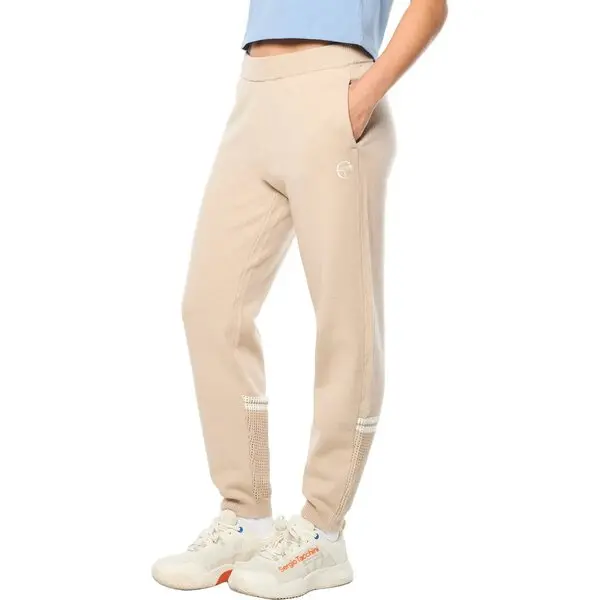 SERGIO TACCHINI Zeta Track Pants With Stripe Accents - Humus