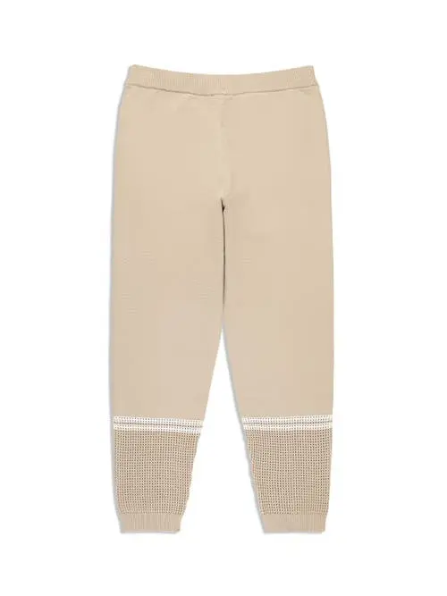 SERGIO TACCHINI Zeta Track Pants With Stripe Accents - Humus
