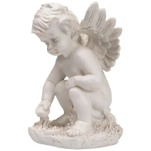 NORTHLIGHT Reaching Cherub Angel Outdoor Garden Statue12