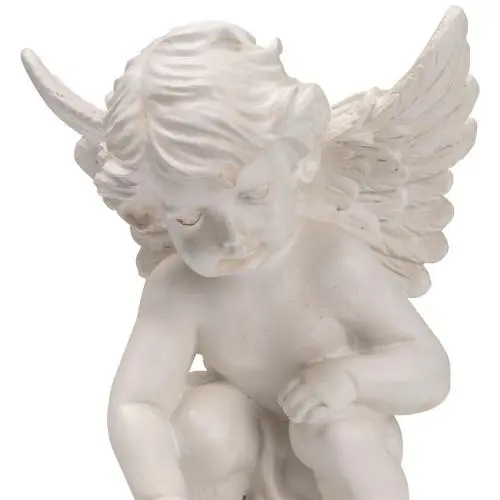 NORTHLIGHT Reaching Cherub Angel Outdoor Garden Statue12