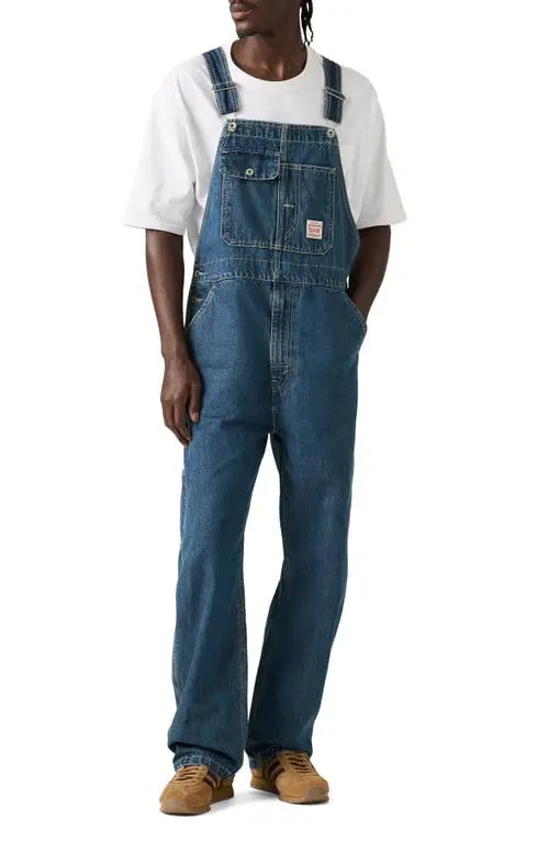 LEVI'S Loose Cotton Denim Overalls - Get Involved Overall
