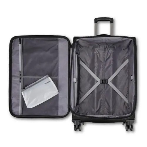 SAMSONITE Ascella 4 Softside Expandable Spinner Luggage - Black