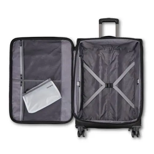 SAMSONITE Ascella 4 Softside Expandable Spinner Luggage - Black