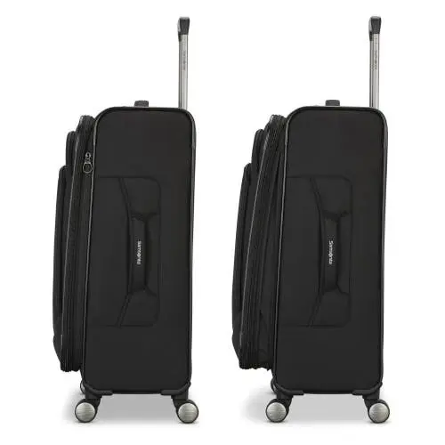 SAMSONITE Ascella 4 Softside Expandable Spinner Luggage - Black