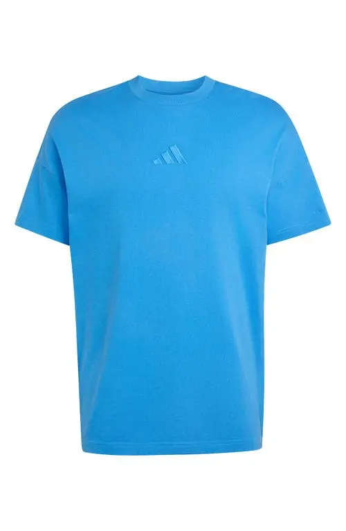 Adidas All Szn Loose Fit Cotton T-shirt - Ray Blue