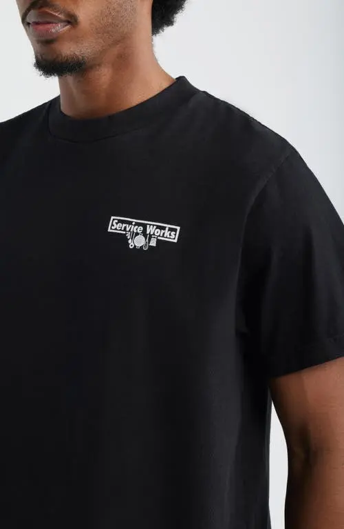SERVICE WORKS Pigment Dyed Organic Cotton T-shirt