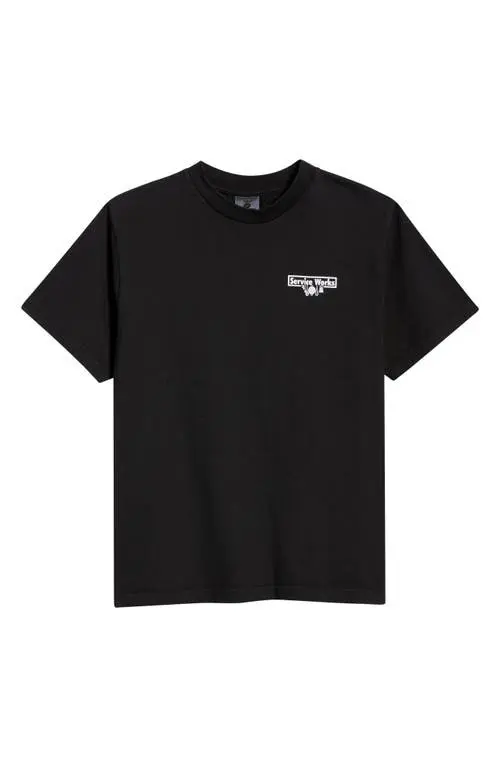 SERVICE WORKS Pigment Dyed Organic Cotton T-shirt