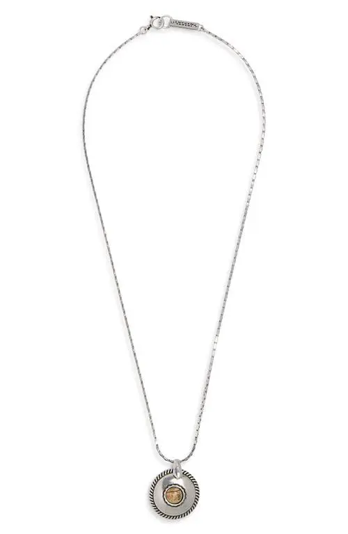 Isabel Marant Pendant Necklace - Natural/silver