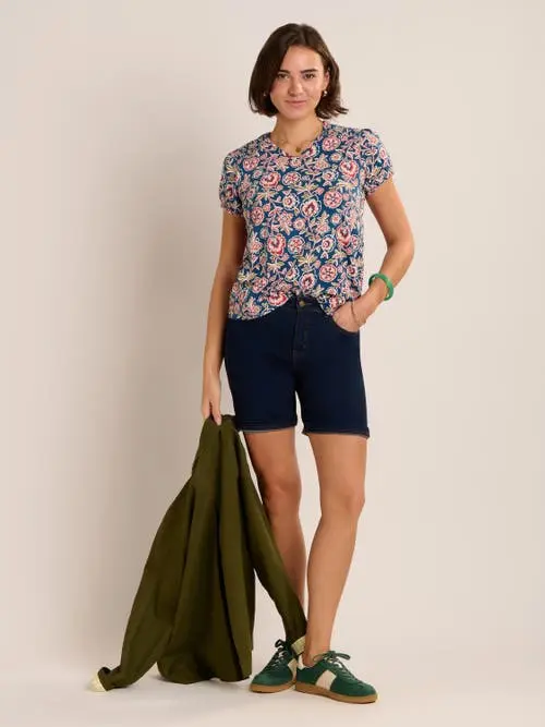 BRAKEBURN Sheridan Soft Floral Blouse