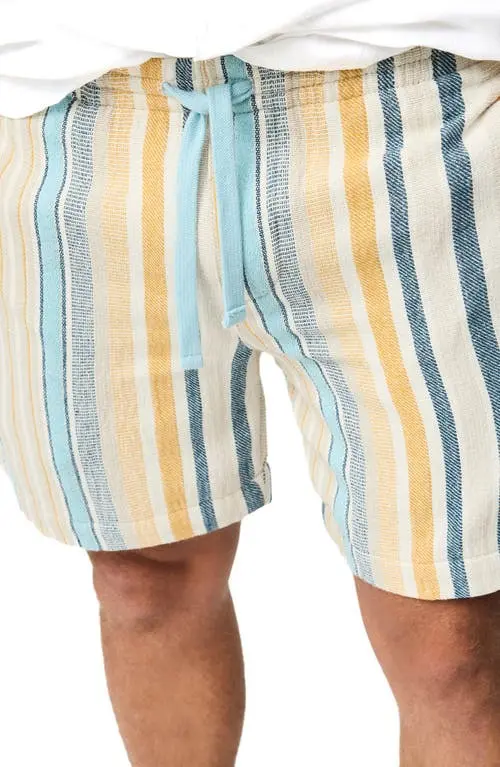 Rodd & Gunn Lakeland Stripe Cotton-blend Drawstring Shorts