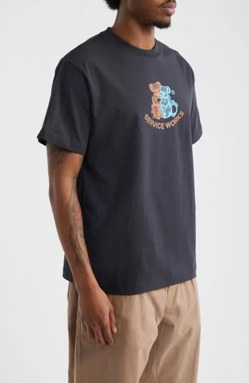 SERVICE WORKS Family Fruit Organic Cotton Graphic T-shirt