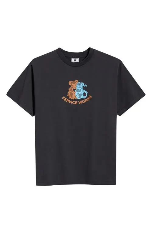 SERVICE WORKS Family Fruit Organic Cotton Graphic T-shirt