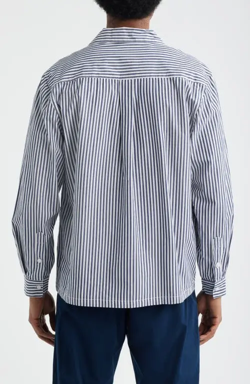 SERVICE WORKS Waiter Stripe Poplin Button-up Shirt