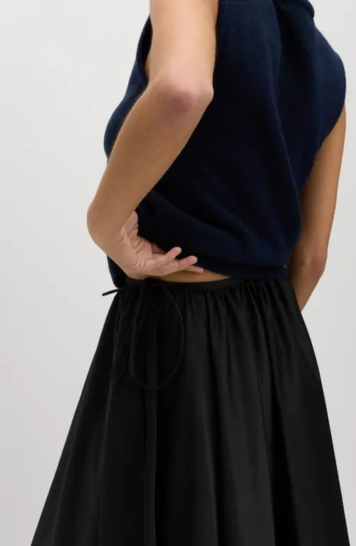 M&s Flowy Taffeta Skirt