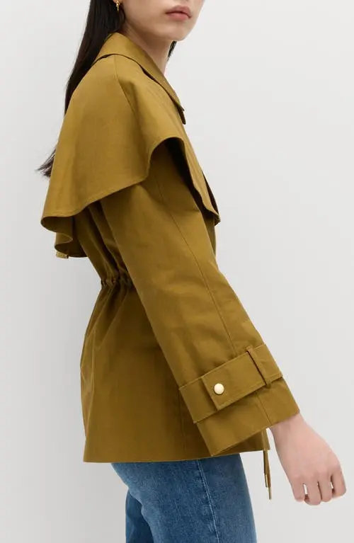 M&s Collared Cape Coat