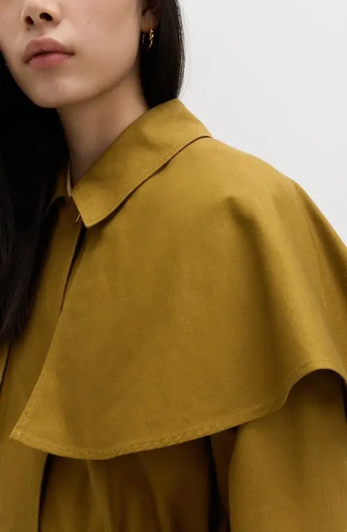 M&s Collared Cape Coat