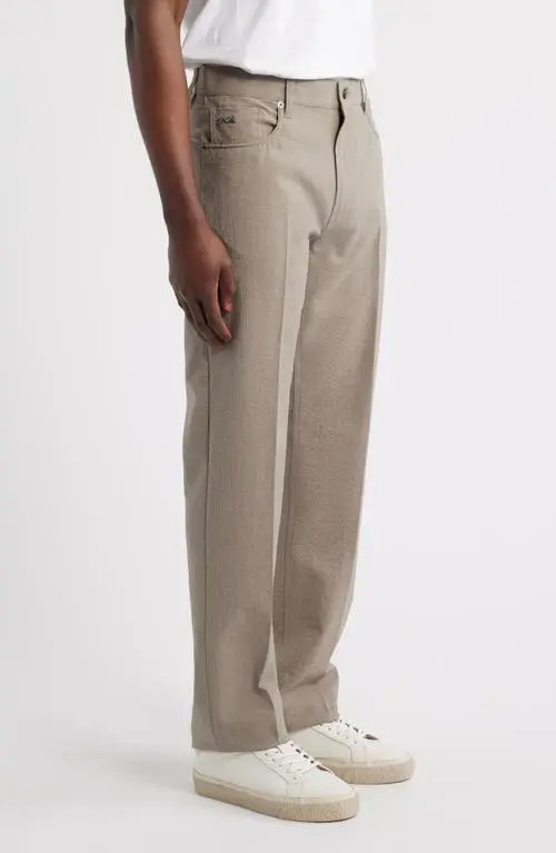 Emporio Armani Five-pocket Seersucker Pants