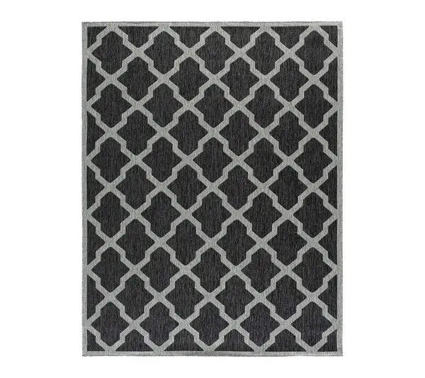 SAFAVIEH Beach House Urban 9' X 12' Outdoor Rug Valer Ie - One-color