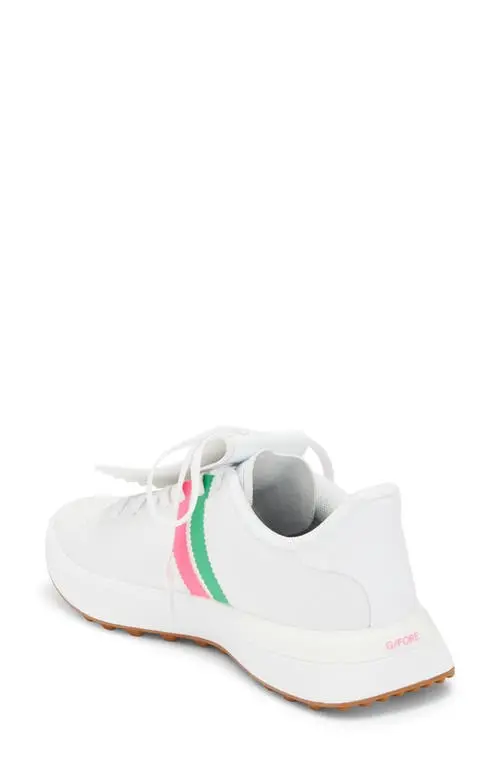 G/fore Gallivan2r Debossed Heart G's Kiltie Golf Shoe - Snow/multi