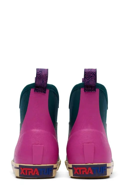 XTRATUF Waterproof Ankle Deck Boots - Transformative Teal