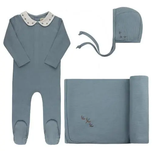 ELY'S & CO. Layette Set - Blue