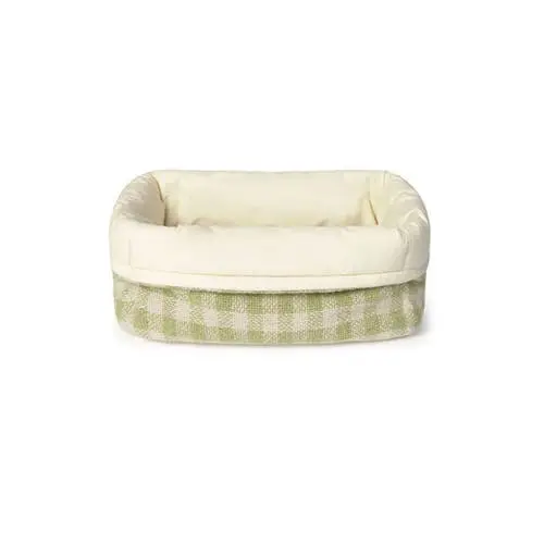 LORENA CANALS Quilted Basket - Matcha/ Natural