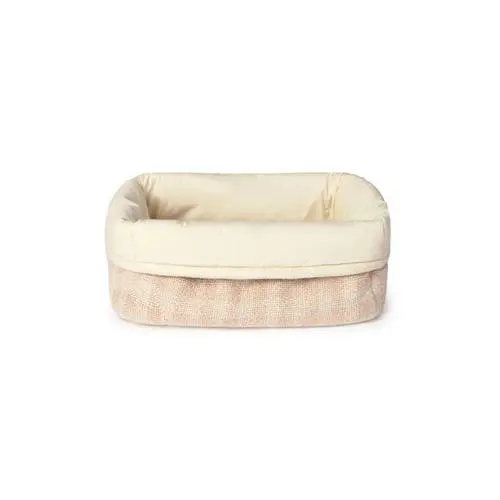 LORENA CANALS Quilted Basket - Rose/ Natural