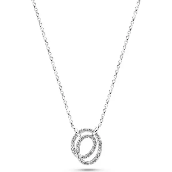 SIF JAKOBS JEWELLERY Spirale Due Necklace - 925 Sterling Silver