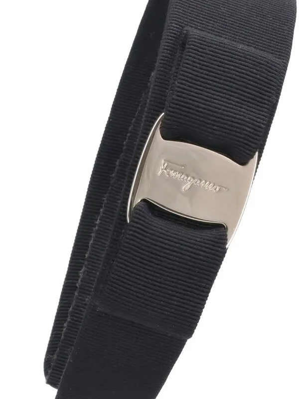 FERRAGAMO Vara Bow Headband - Black