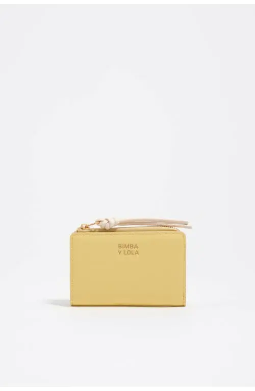 Bimba Y Lola Compact Purse - Banana