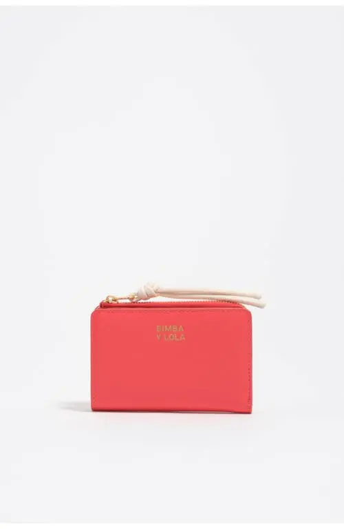 Bimba Y Lola Compact Purse - Bright Red