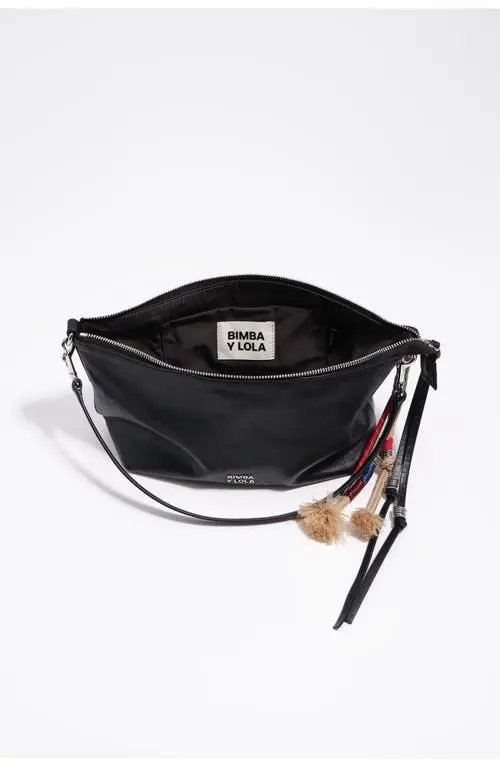 Bimba Y Lola Medium Leather Crossbody Bag