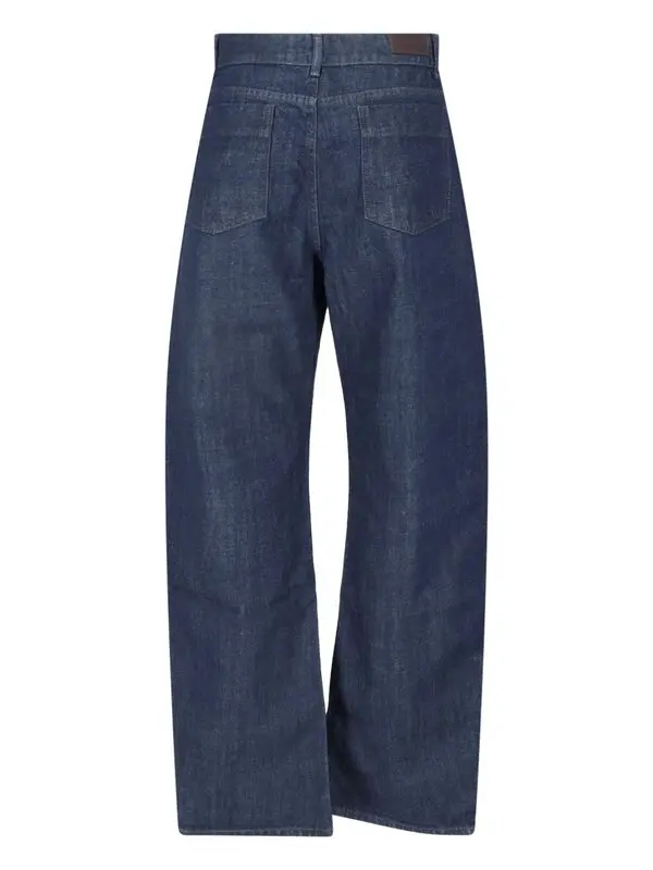LEMAIRE Wide Rounded Denim Trousers