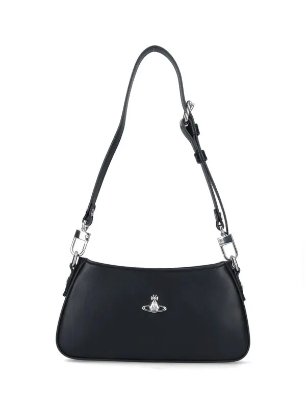 VIVIENNE WESTWOOD Tasha Shoulder Bag - Black