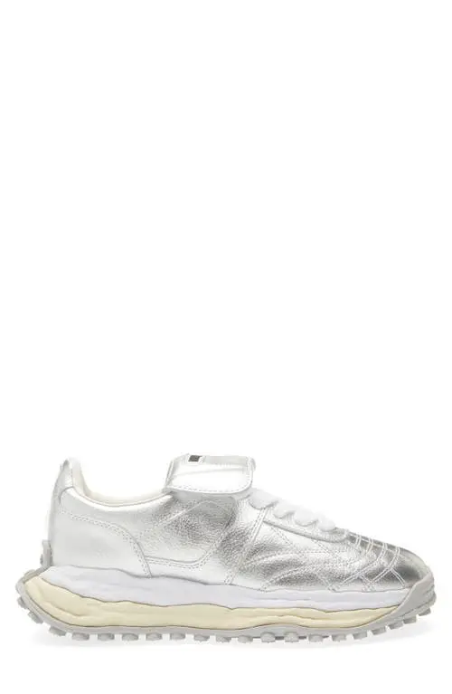 Mihara Yasuhiro Scott Og Lug-sole Low-top Sneakers - Silver