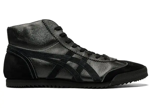 Onitsuka Tiger Mexico 66 Mid Runner Deluxe Nippon Made Sneakers - Black