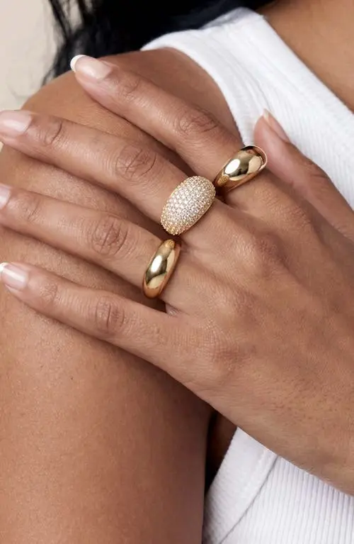 Ettika Set Of 3 Stacked Rings