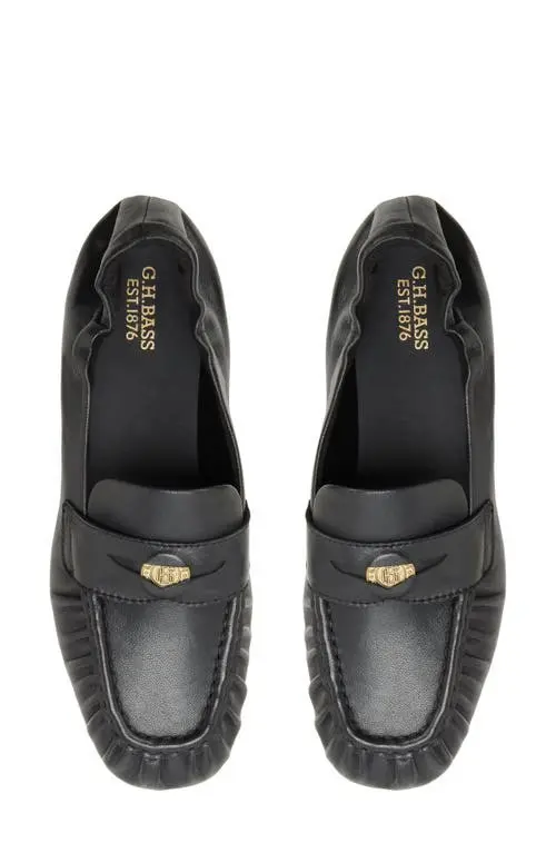 G.H.BASS Rumi Penny Loafer - Black