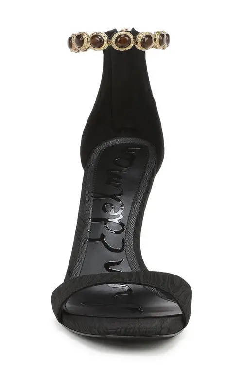Sam Edelman Lyra Ankle Strap Sandal - Black