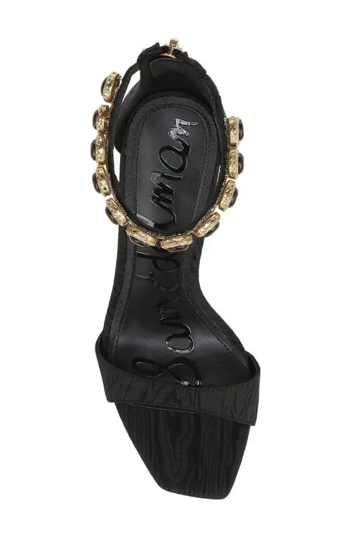 Sam Edelman Lyra Ankle Strap Sandal - Black
