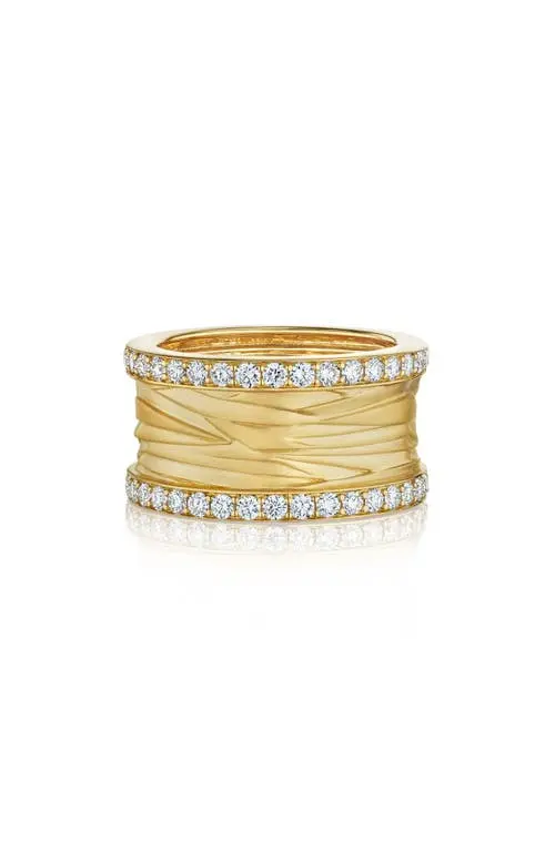 Hueb Amazonia 18k Gold Diamond Ring - Yellow Gold