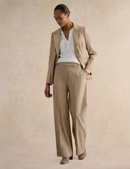 HOBBS LONDON Ashleen Wide Leg Trousers