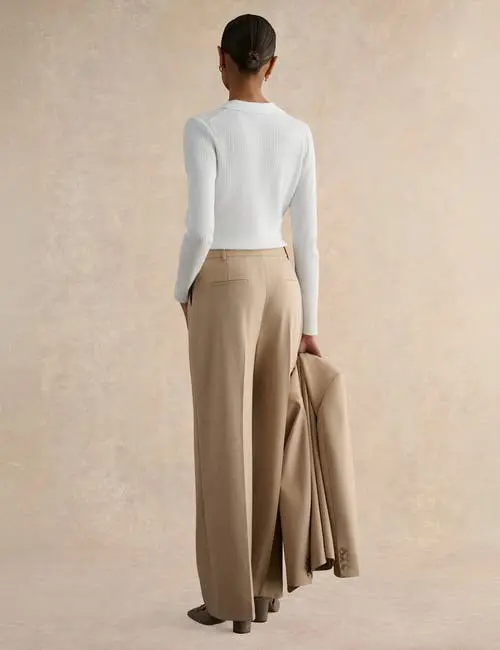HOBBS LONDON Ashleen Wide Leg Trousers