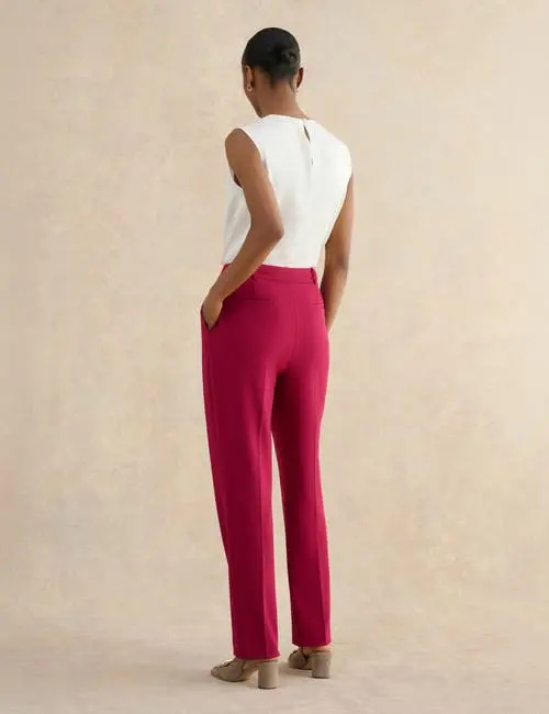 HOBBS LONDON Gemma Straight Leg Trousers