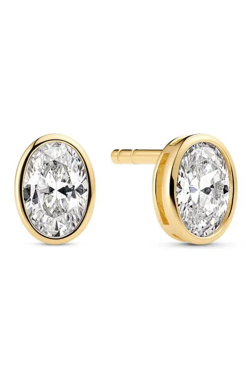 SIF JAKOBS JEWELLERY Sardinien Ovale Earrings - 18k Gold Plated