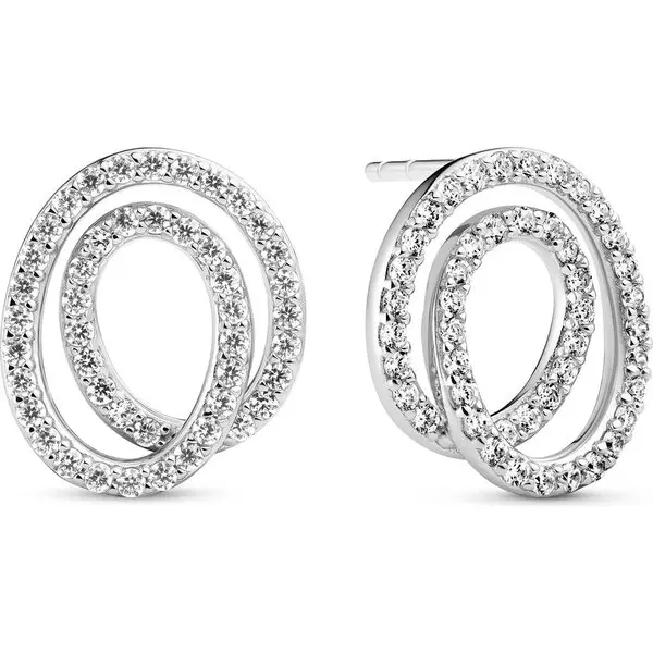 SIF JAKOBS JEWELLERY Spirale Due Earrings - 925 Sterling Silver