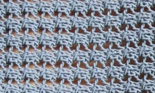 Vince Cotton Blend Cord Openwork Tank - Lagoon