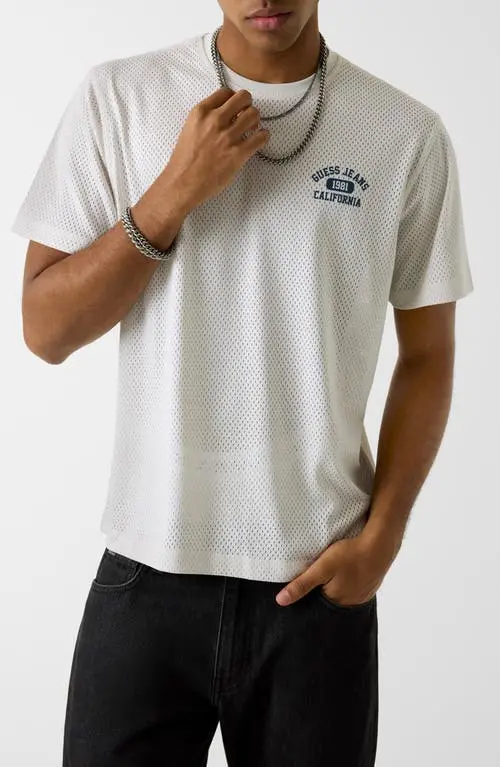 Guess Logo Graphic Mesh T-shirt - G046-open