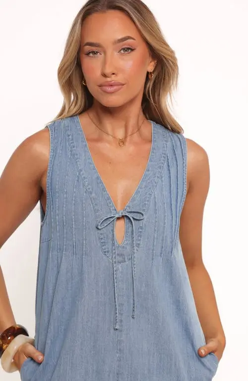 PETAL & PUP Sleeveless Cotton Romper